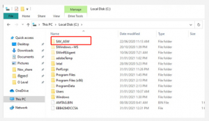 What is $av_asw Folder and How to Remove it? - What's Running?